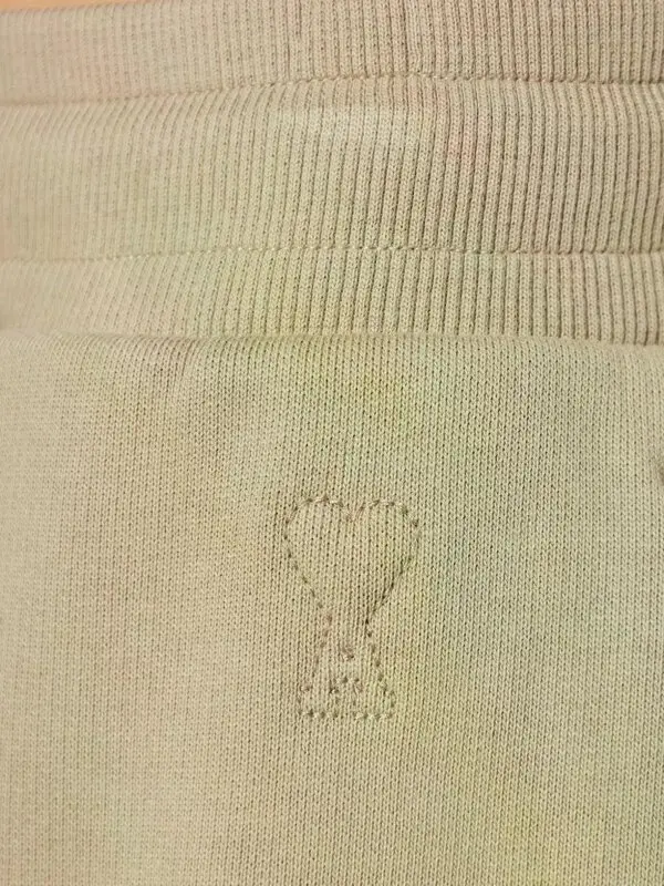 AMI Paris Drawstring Trousers - Neutrals