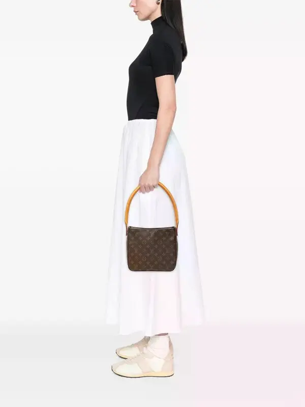 LOUIS VUITTON 2002 Monogram Looping Mm Shoulder Bag