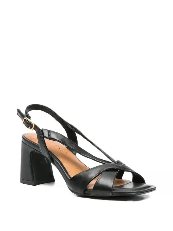 TAMARIS Crossover-strap Sandals - Black