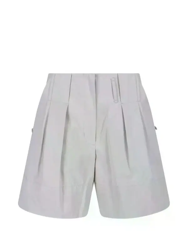 LOW CLASSIC Pleated Shorts - Grey