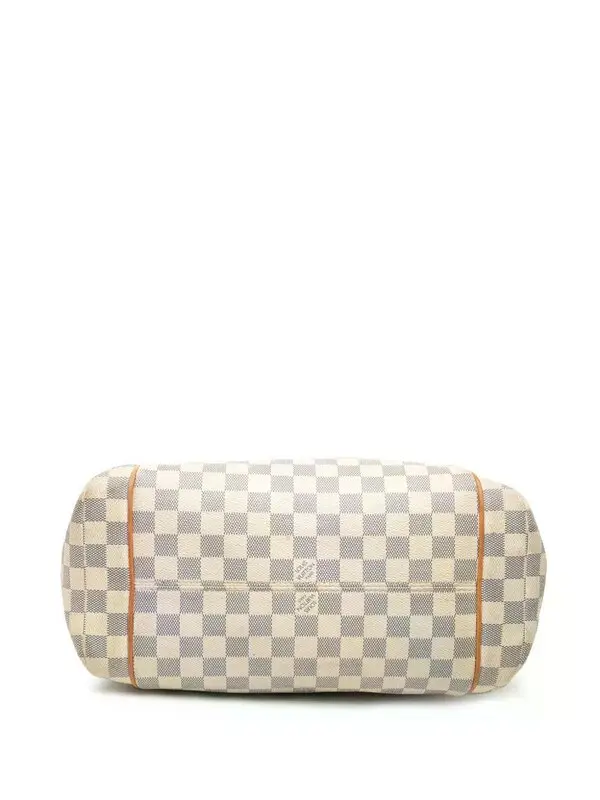 LOUIS VUITTON 2014 Damier Azur Totally Mm Tote Bag - White