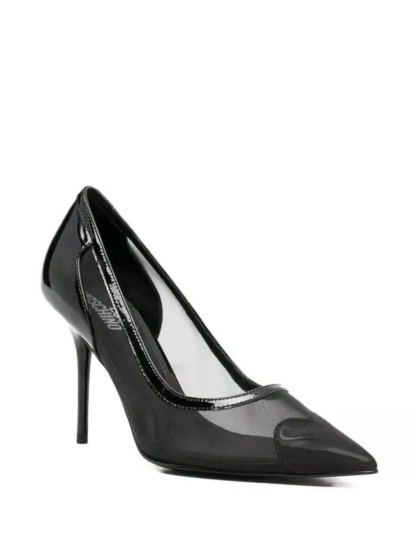 Moschino Pointed Pumps - Black