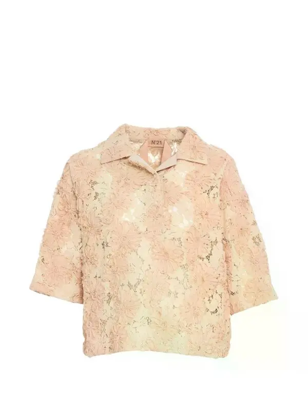 N°21 Floral Polo Top