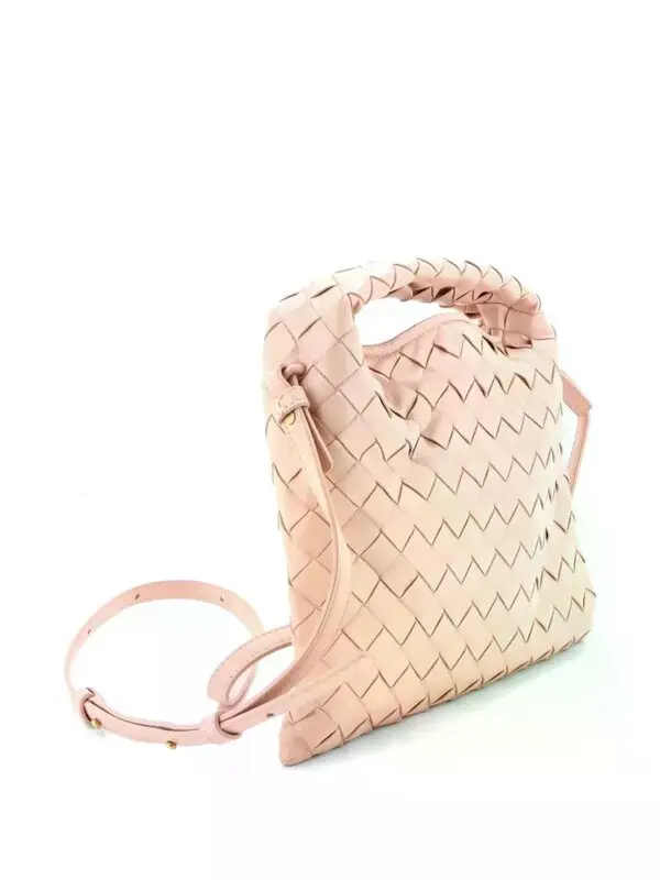 Bottega Veneta Hop Top Handle Bag Intrecciato Nappa Mini Satchel