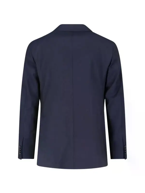 Caruso Double-breasted Suit - Blue