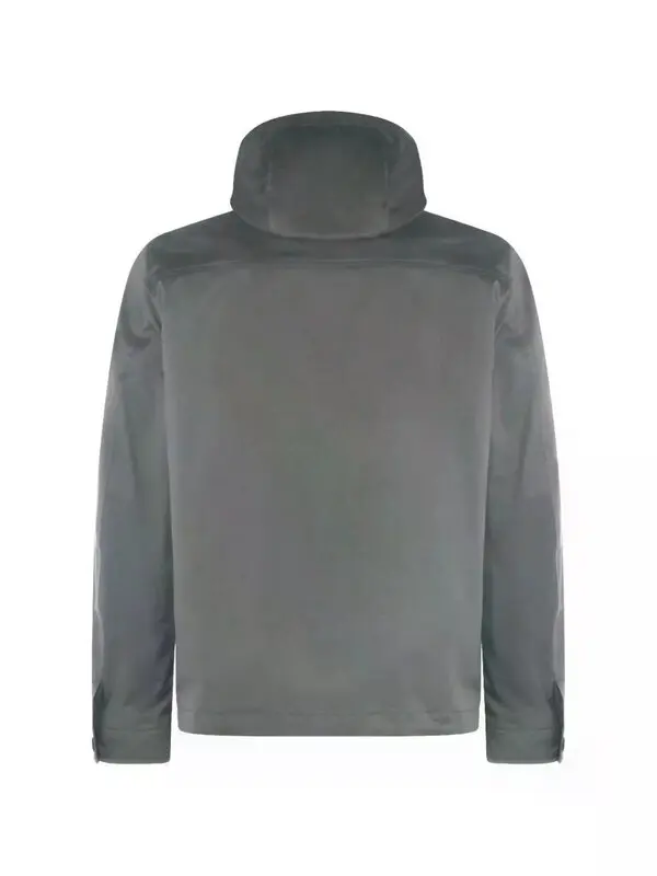 MOORER Jacket With Flap Pockets - Grey