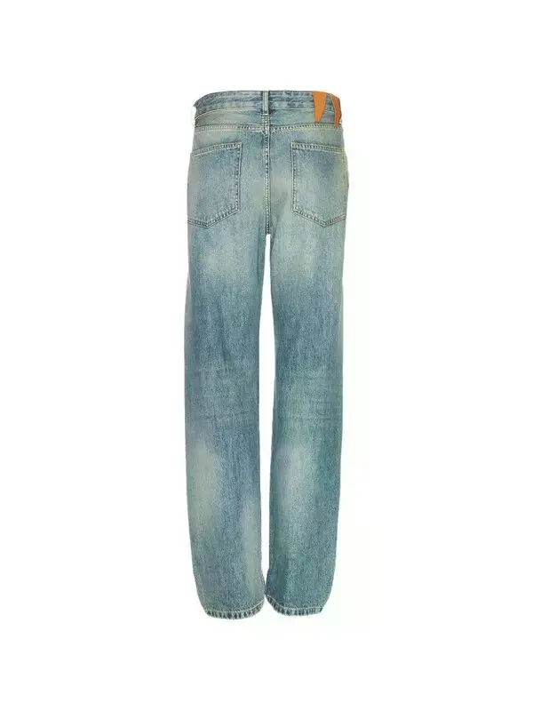 DARKPARK Liz Straight Leg Jeans - Blue