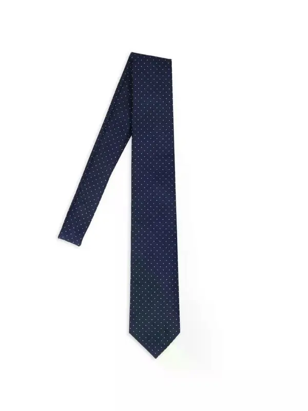Altea Polka Dot Neck Tie - Blue