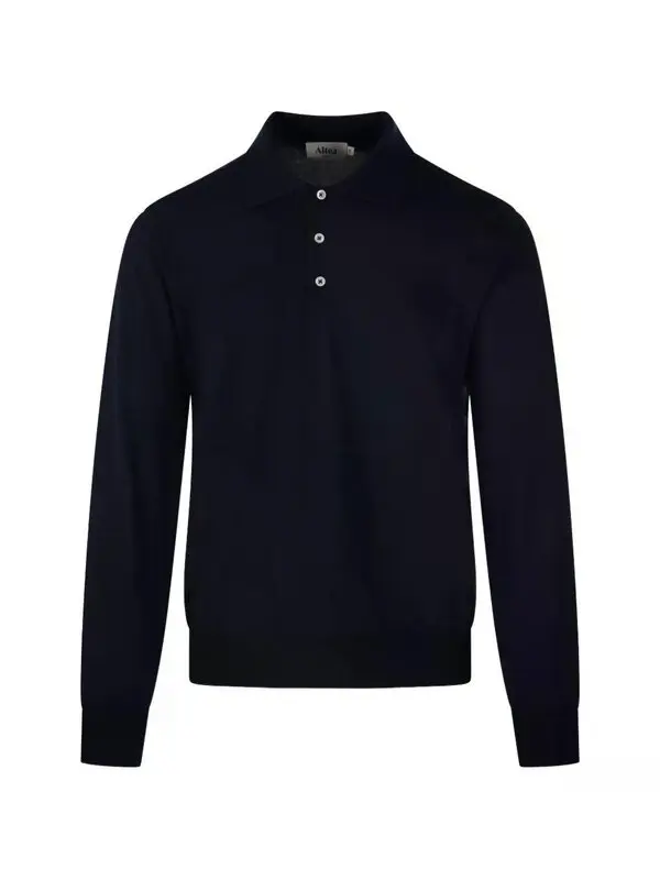 Altea Buttoned Polo Shirt - Blue