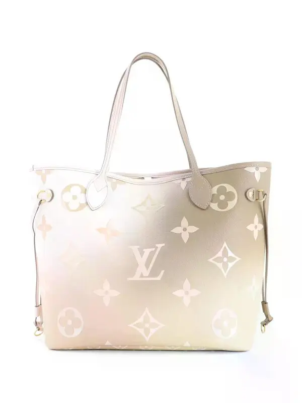 LOUIS VUITTON Neverfull Mm Tote Bag - Green