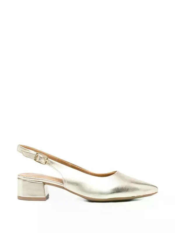 TAMARIS Slingback Pumps - Gold