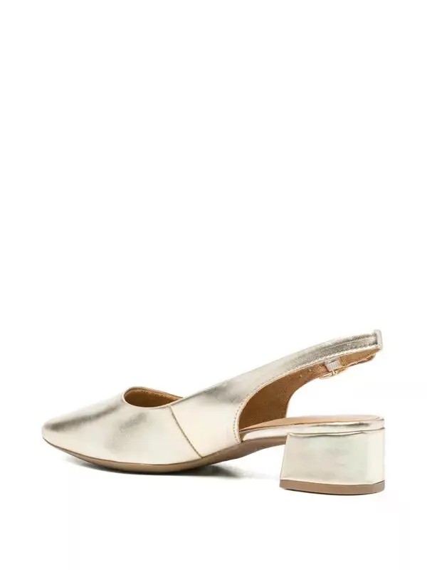 TAMARIS Slingback Pumps - Gold