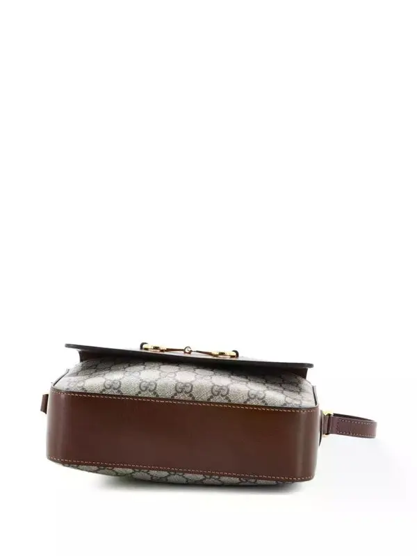 Gucci Horsebit 1955 Flap Pocket Camera Bag - Brown