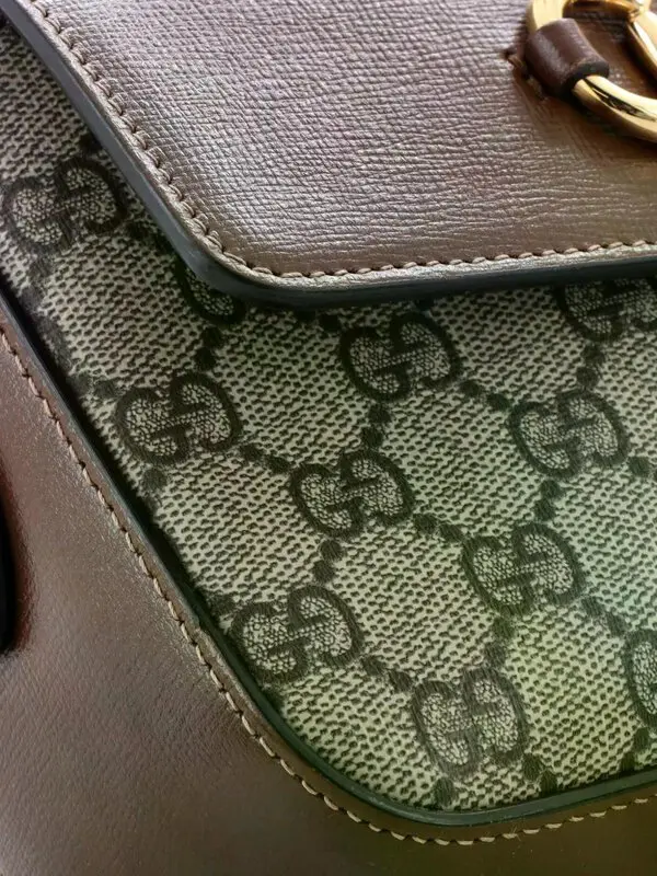 Gucci Horsebit 1955 Flap Pocket Camera Bag - Brown