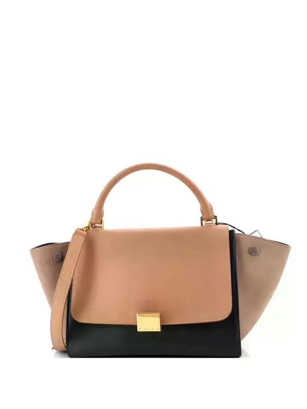 Celine Trapeze Small Satchel - Black