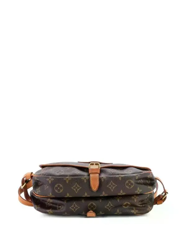 LOUIS VUITTON Saumur Handbag Monogram Canvas 30 - Brown
