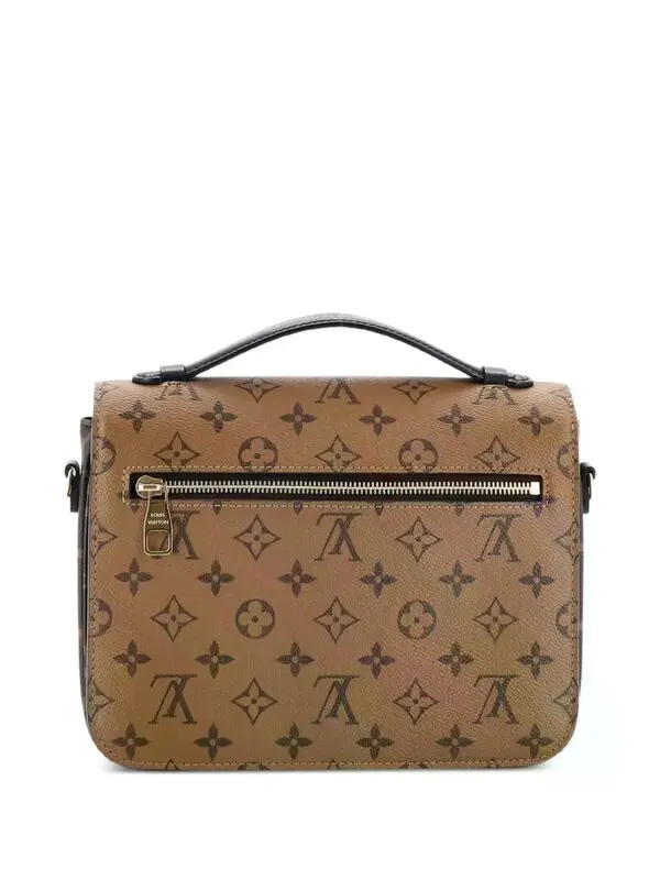 LOUIS VUITTON Pochette Metis Reverse Monogram Canvas - Brown