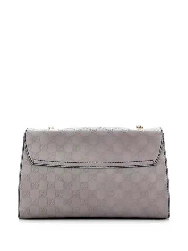 Gucci Emily Chain Flap Bag Sisma Leather Medium