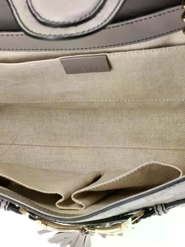 Gucci Emily Chain Flap Bag Sisma Leather Medium