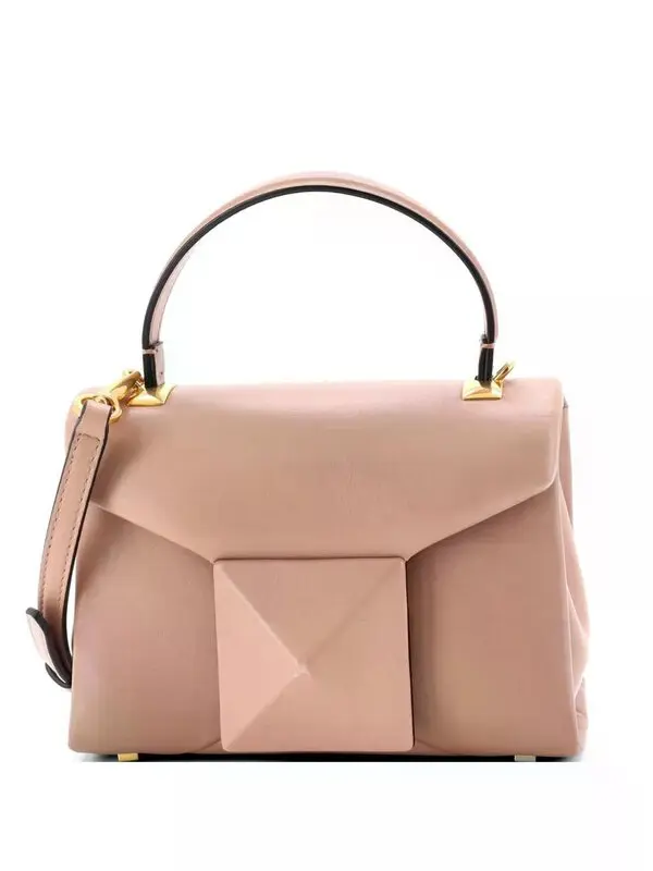Valentino Garavani One Stud Top Handle Flap Mini Shoulder Bag