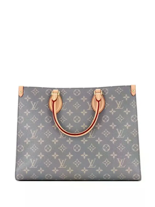 LOUIS VUITTON Onthego Mm Tote Bag Monogram Canvas - Neutrals