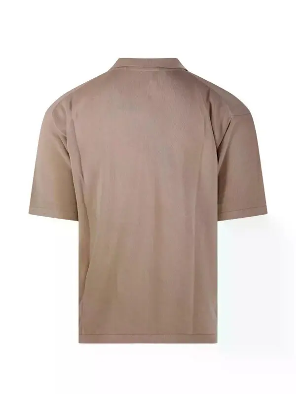 ROBERTO COLLINA V-neck T-shirt - Neutrals