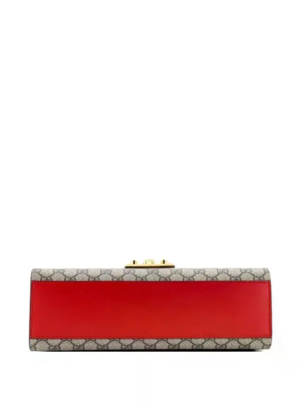 Gucci Padlock Gg Coated Canvas And Leather Shoulder Bag - Multicolour