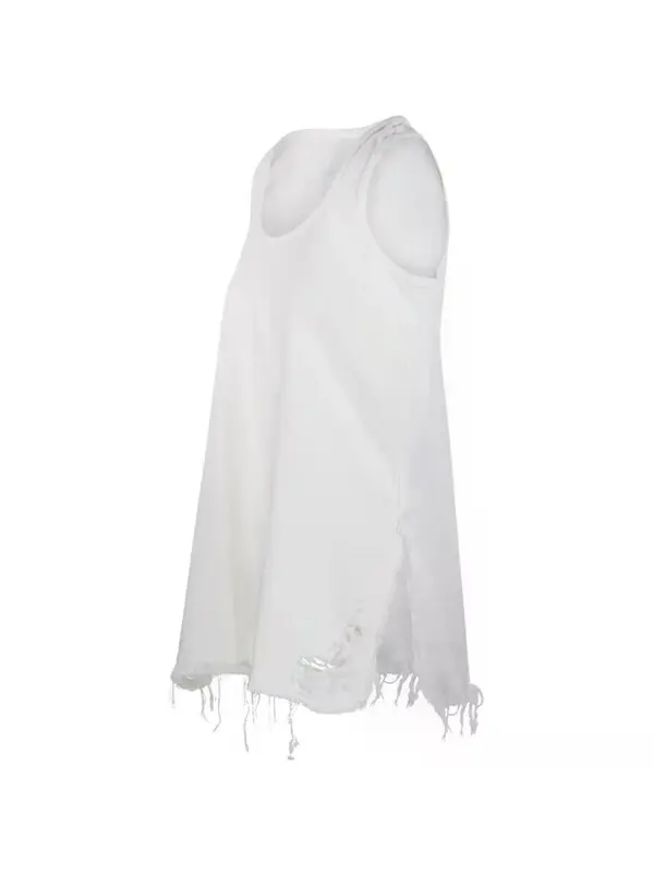 DARKPARK Frayed Sleeveless Top