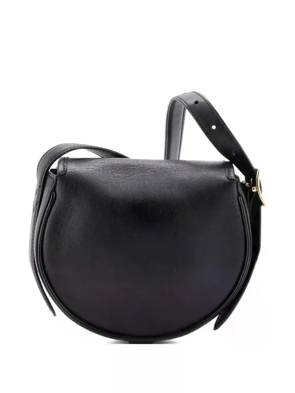 LOUIS VUITTON Tambourin Nm Leather Crossbody Bag - Black
