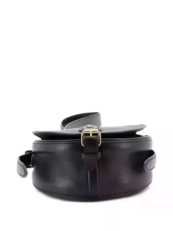 LOUIS VUITTON Tambourin Nm Leather Crossbody Bag - Black