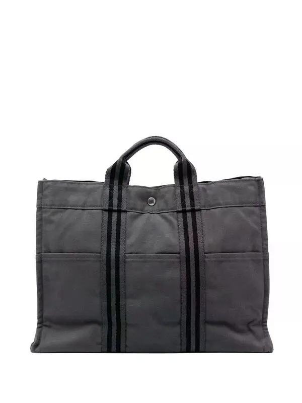 Hermès 2000-2015 Canvas Fourre Tout Mm Tote Bag