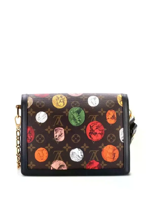 LOUIS VUITTON Dauphine Fornasetti Cameo Monogram Canvas Mm - Brown