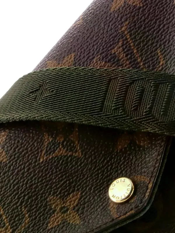 LOUIS VUITTON Felicie Strap & Go Handbag Monogram Canvas - Brown