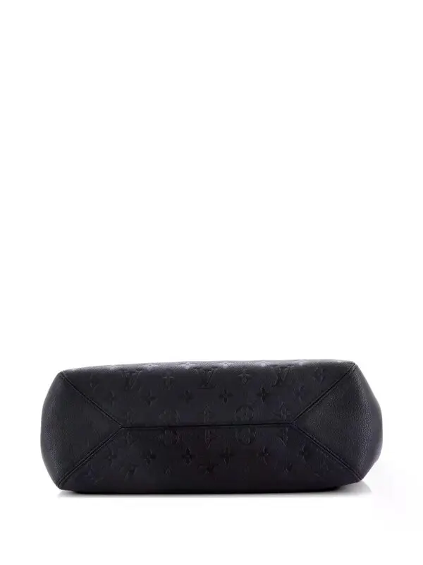 LOUIS VUITTON Anytime Handbag Monogram Empreinte Leather Pm - Black