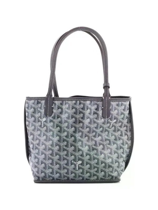 Goyard Anjou Reversible Mini Satchel - Grey