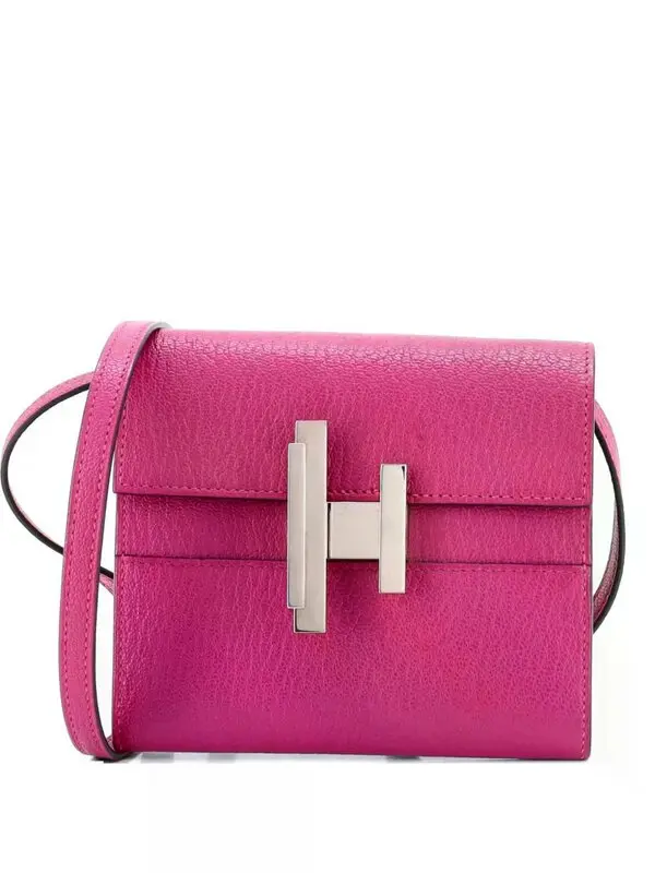 Hermès Cinhetic To Go Wallet Chevre Mysore Mini - Pink