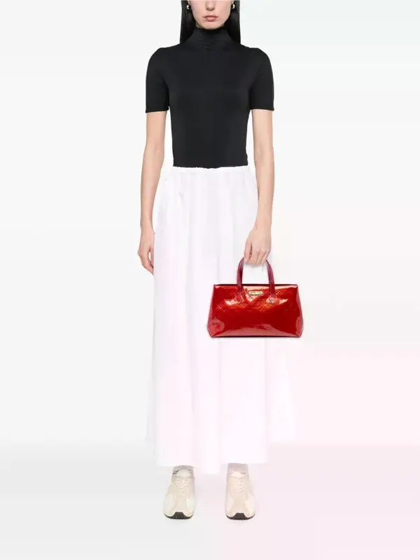 LOUIS VUITTON 2003-2018 Monogram Vernis Wilshire Pm Handbag - Red