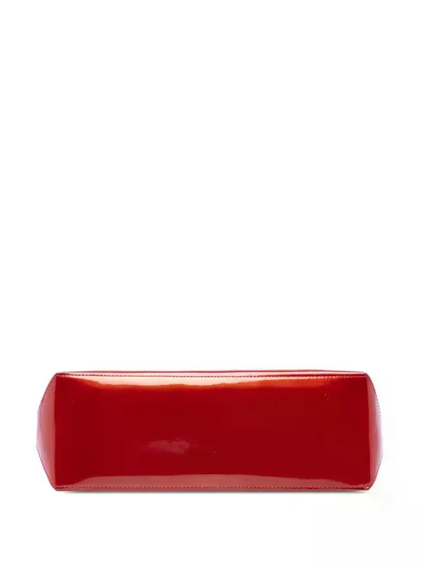 LOUIS VUITTON 2003-2018 Monogram Vernis Wilshire Pm Handbag - Red