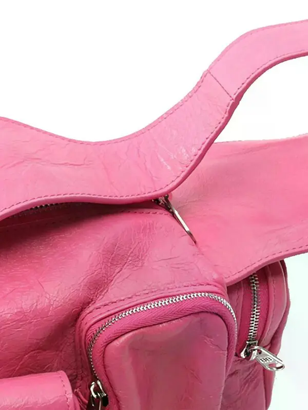 Balenciaga 2010-2025 Leather Superbusy Xs Shoulder Bag - Pink