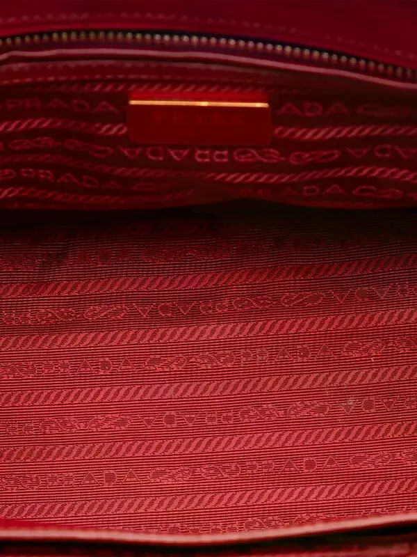 Prada Galleria Double Zip Satchel
