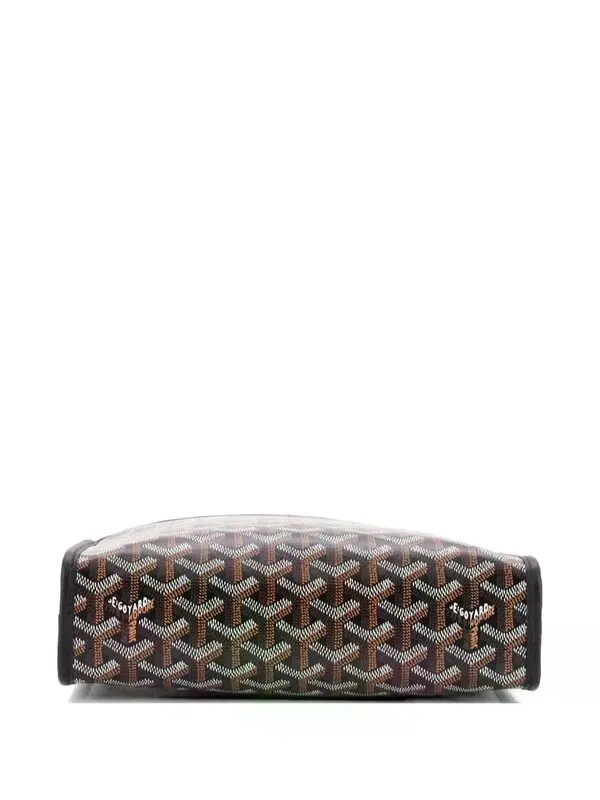 Goyard Jouvence Toiletry Pouch Coated Canvas Mm - Black