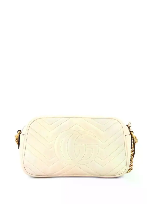 Gucci Gg Marmont Small Shoulder Bag - Neutrals