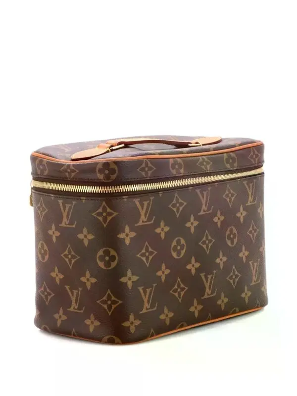 LOUIS VUITTON Nice Vanity Case Monogram Canvas Bb Pouch - Brown