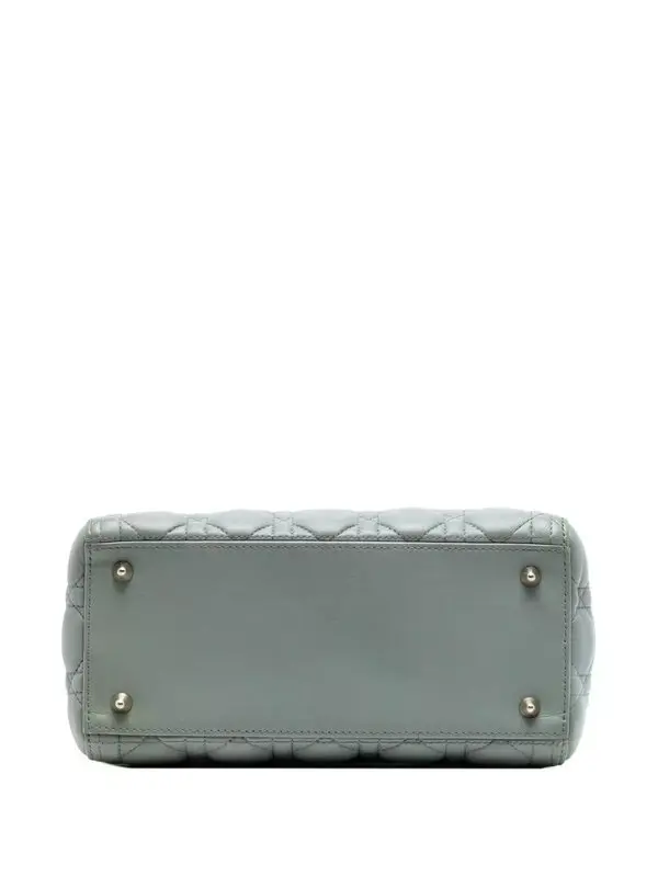 Dior 2020 Medium Lambskin Cannage Lady Satchel