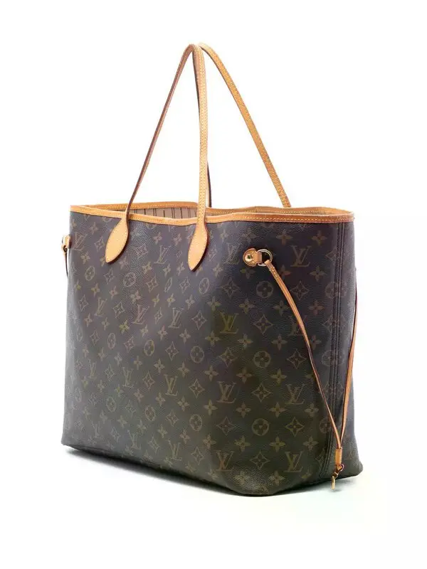 LOUIS VUITTON 2012 Monogram Neverfull Gm Tote Bag - Brown