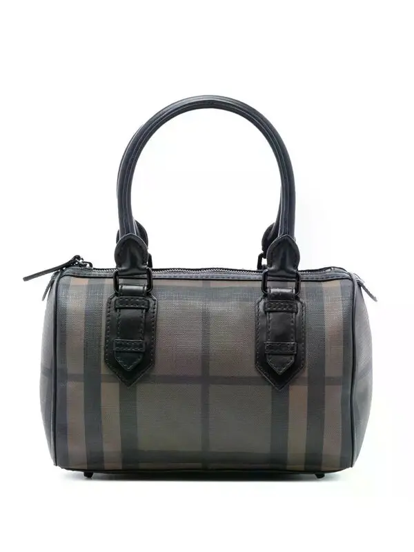 Burberry 2000-2017 Smoke Check Boston Bag