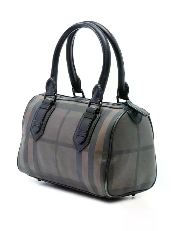 Burberry 2000-2017 Smoke Check Boston Bag