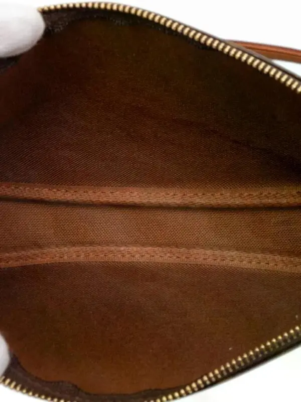LOUIS VUITTON 2001 Monogram Pochette Accessoires - Brown