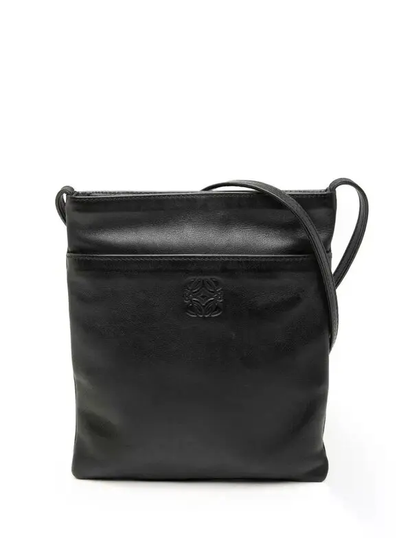 Loewe Nappa Anagram Crossbody Shoulder Bag - Black