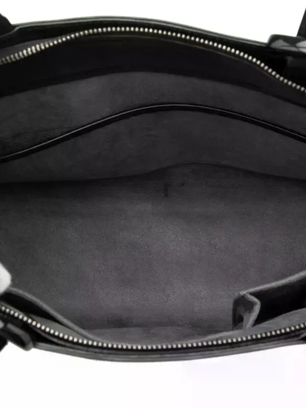 LOUIS VUITTON 2001 Epi Gemeaux Tote Bag - Black
